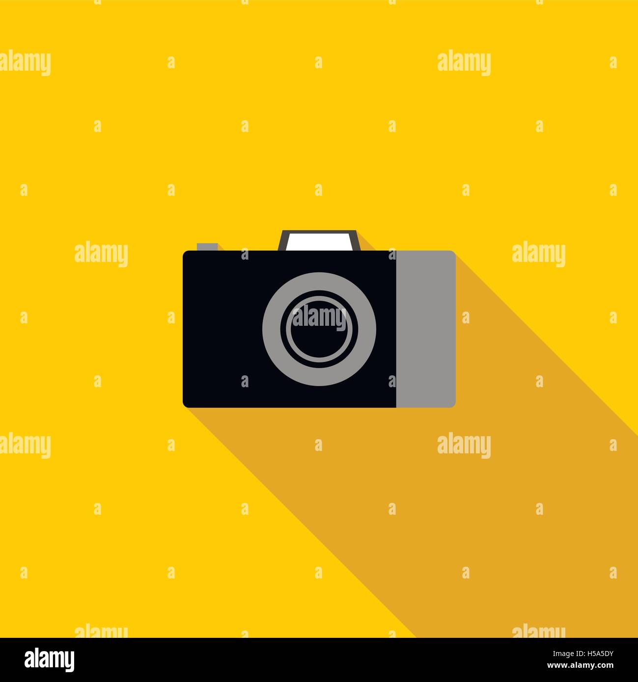 Camera icon in flat style Stock Vector Image & Art - Alamy