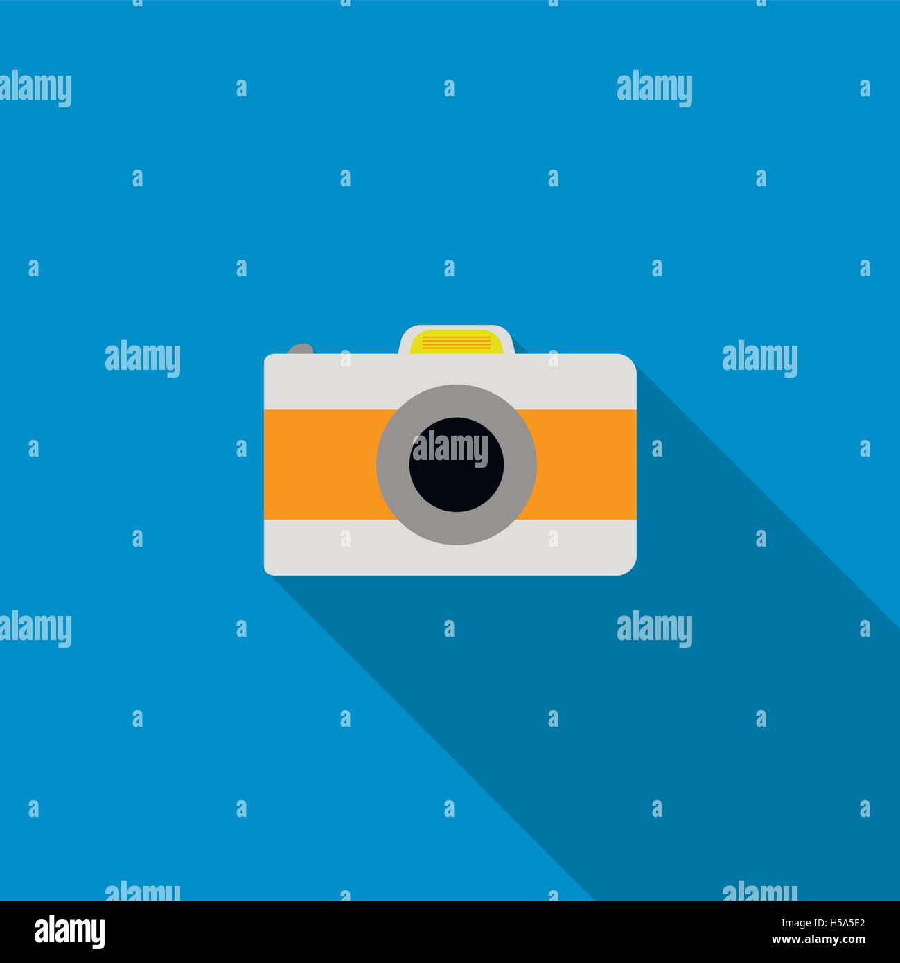 Camera icon in flat style Stock Vector Image & Art - Alamy