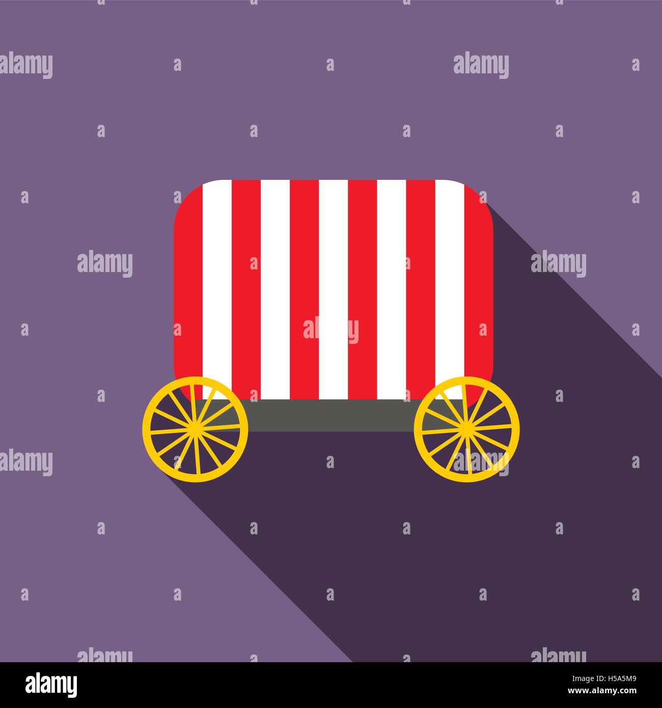 Circus wagon cartoon hi-res stock photography and images - Alamy