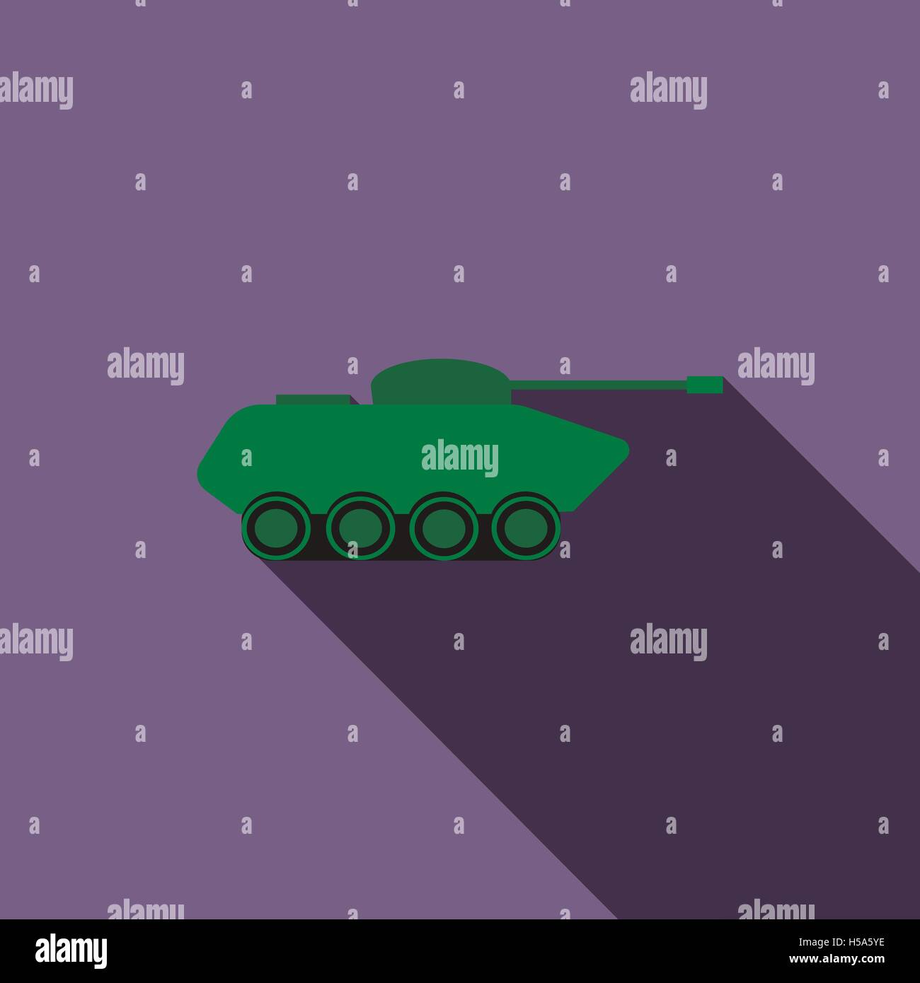 Tank icon in flat style Stock Vector Image & Art - Alamy