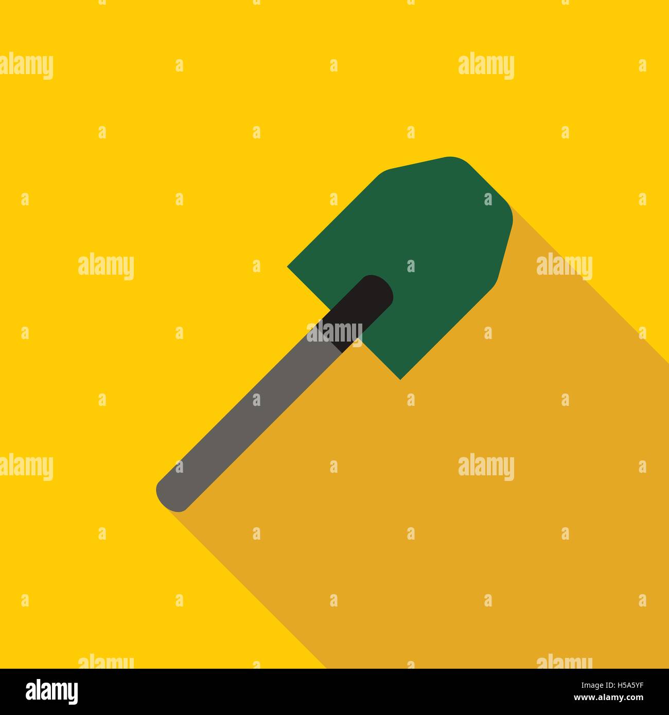 Military spade digging tool Stock Vector Images - Alamy