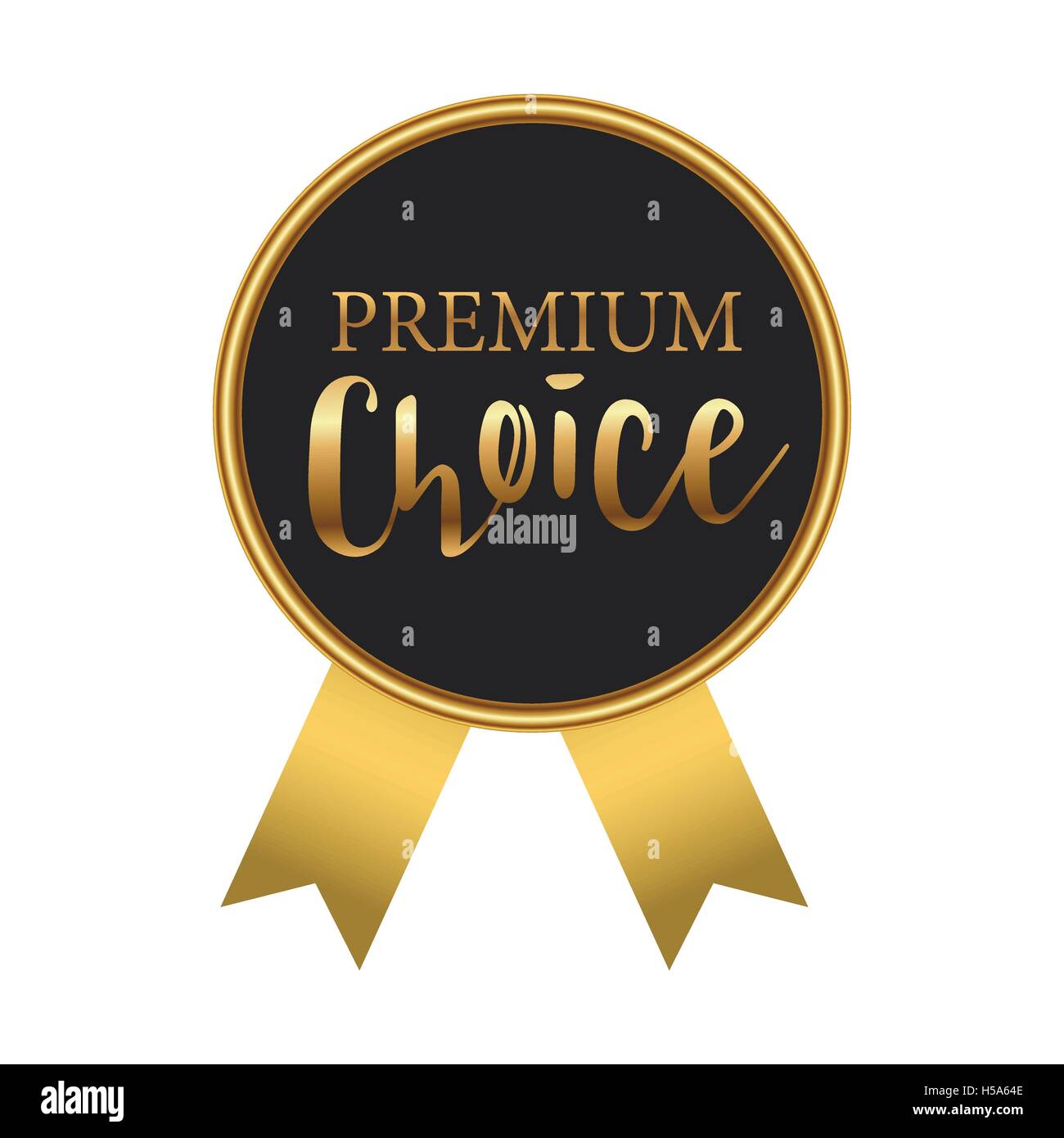 Black premium choice label, simple style Stock Vector Image & Art - Alamy