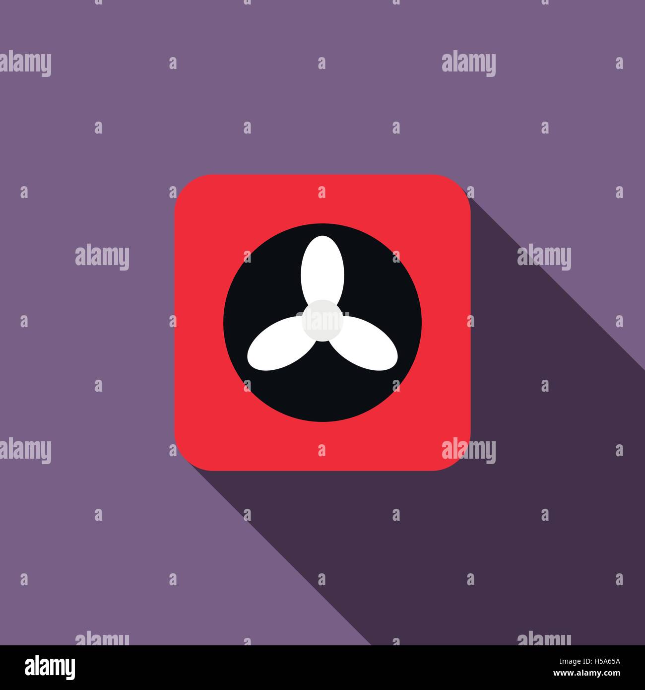 Car fan icon in flat style Stock Vector Image & Art - Alamy