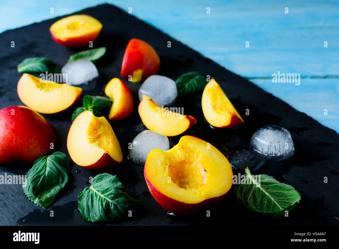 Natural fresh fruit hi-res stock photography and images - Alamy