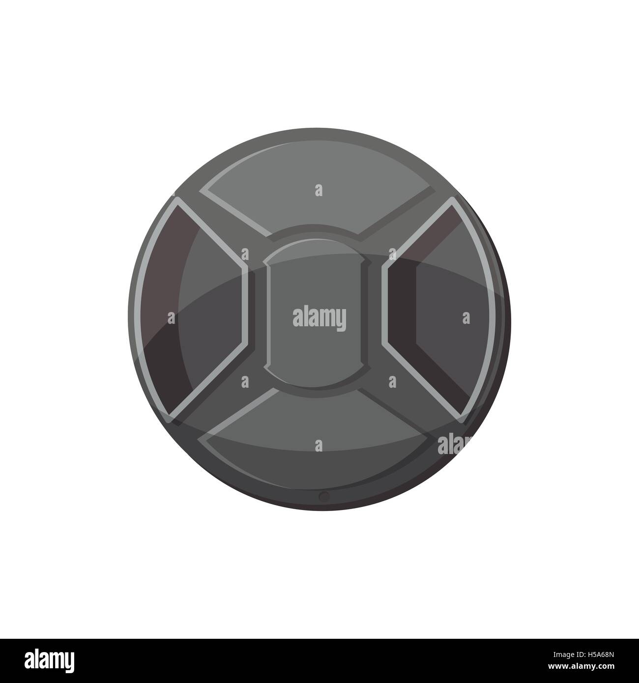 Cover on lens camera icon, cartoon style Stock Vector Image & Art - Alamy