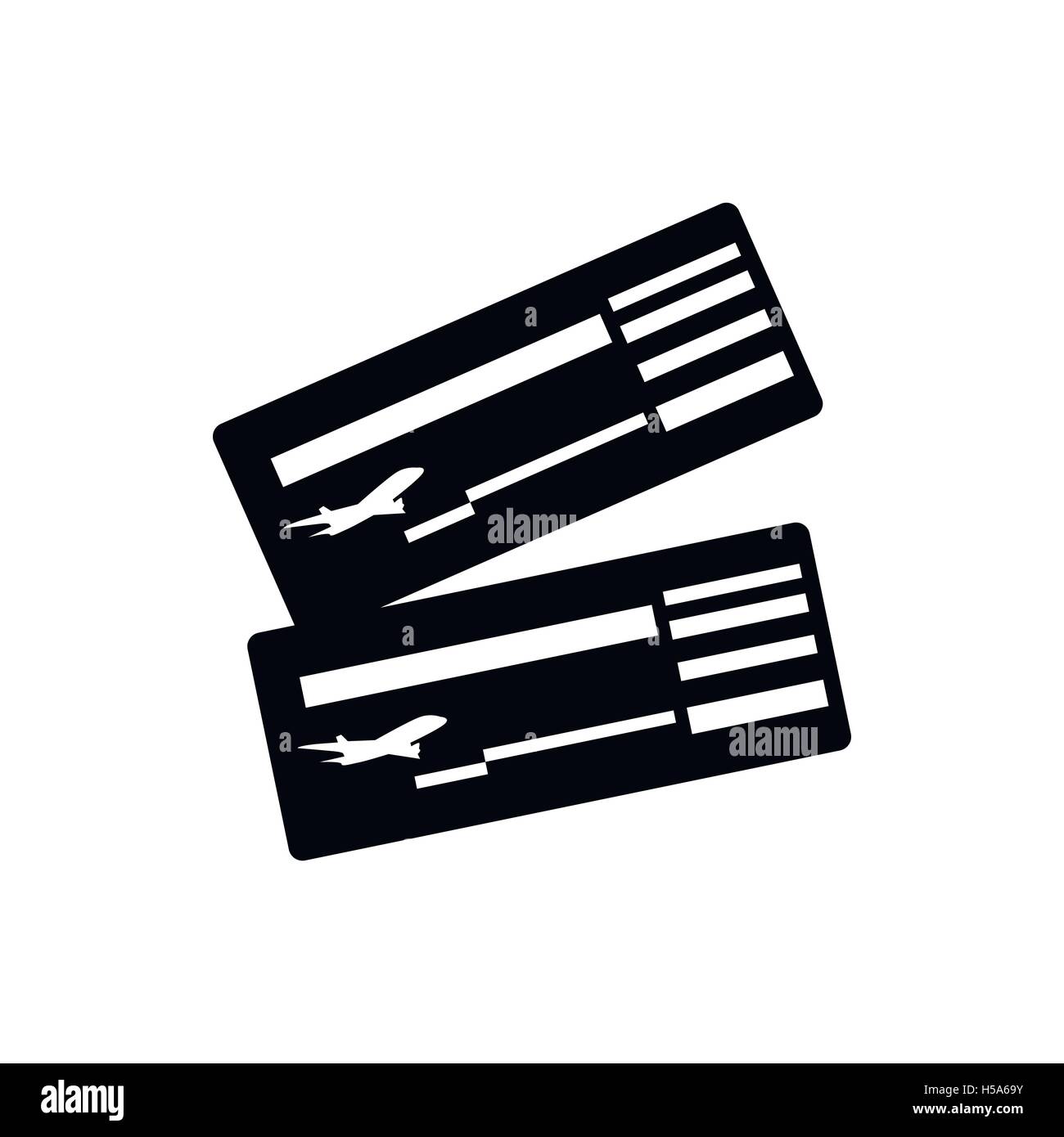 Air ticket icon, simple style Stock Vector Image & Art - Alamy