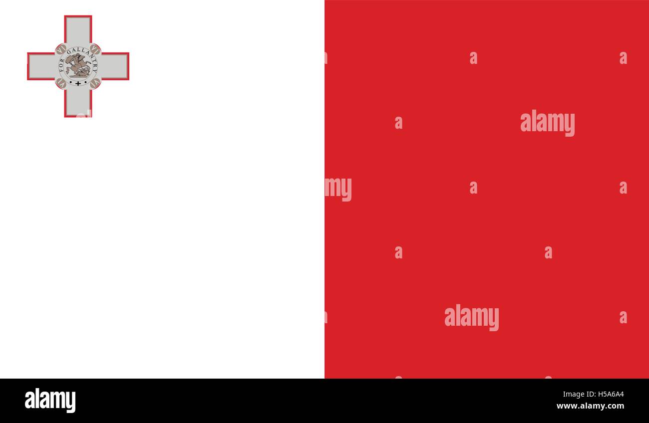 Flag vector nation malta valletta hi-res stock photography and images ...