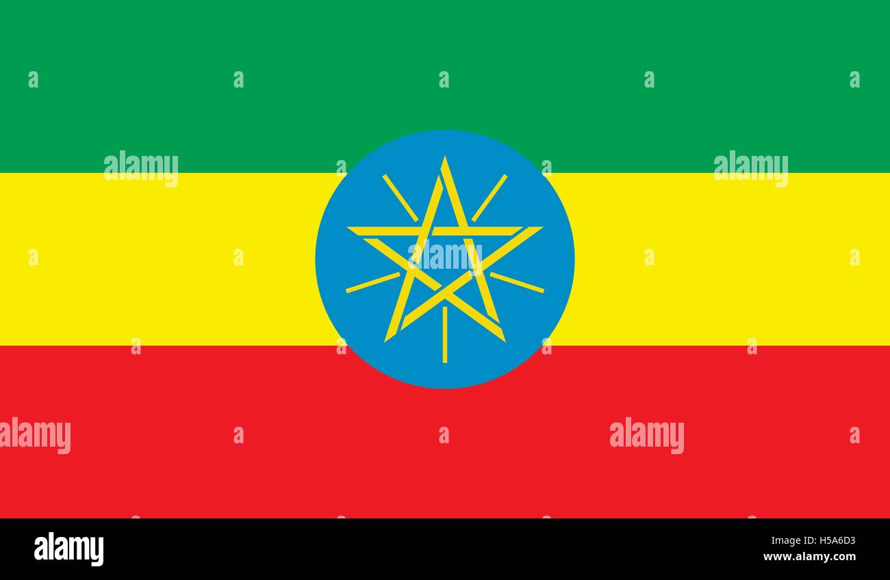 Ethiopia flag image Stock Vector Image & Art - Alamy
