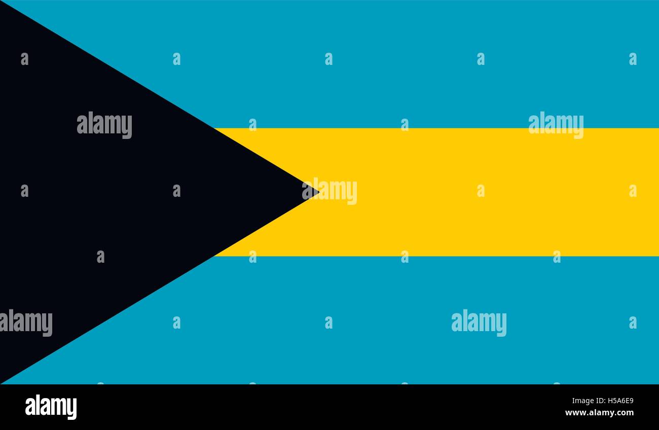 Bahamas flag image Stock Vector Image & Art - Alamy