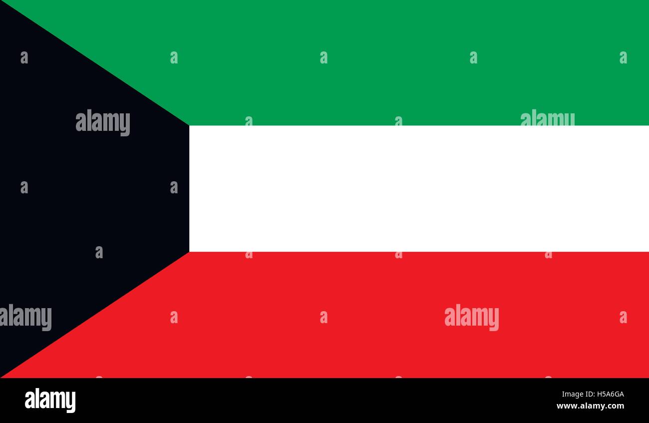 Kuwait waving flag wallpaper hi-res stock photography and images - Alamy
