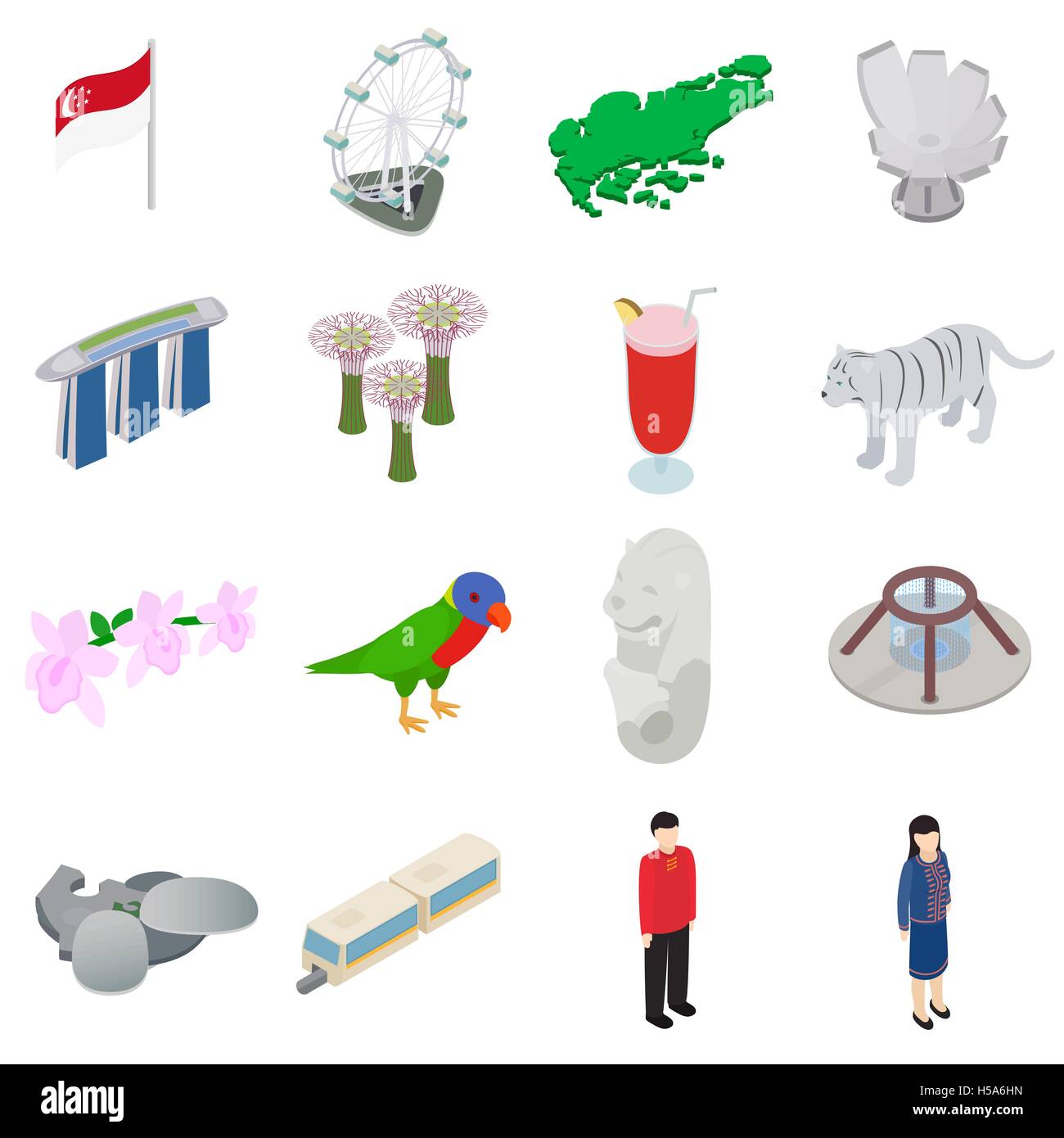 Singapore icons set, isometric 3d style Stock Vector Image & Art - Alamy Singapore icons set, isometric 3d style Stock Vector Image & Art - Alamy