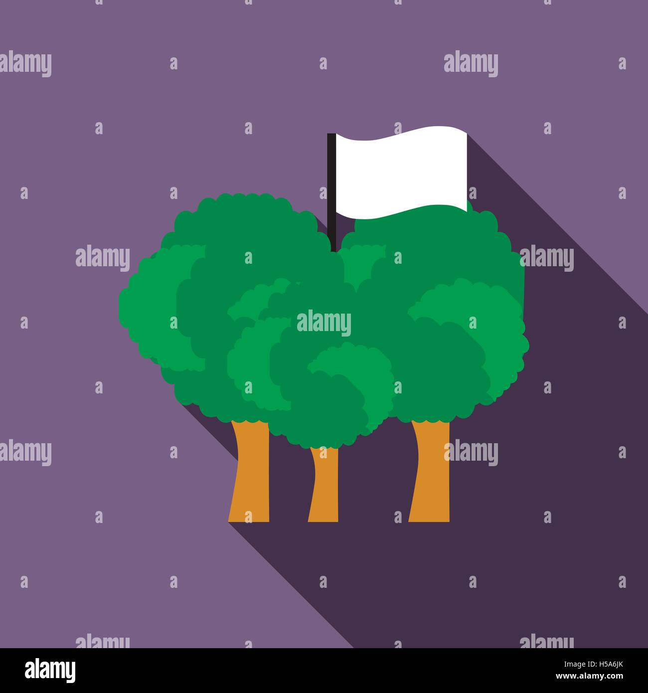 Paintball team flag icon, flat style Stock Vector Image & Art - Alamy