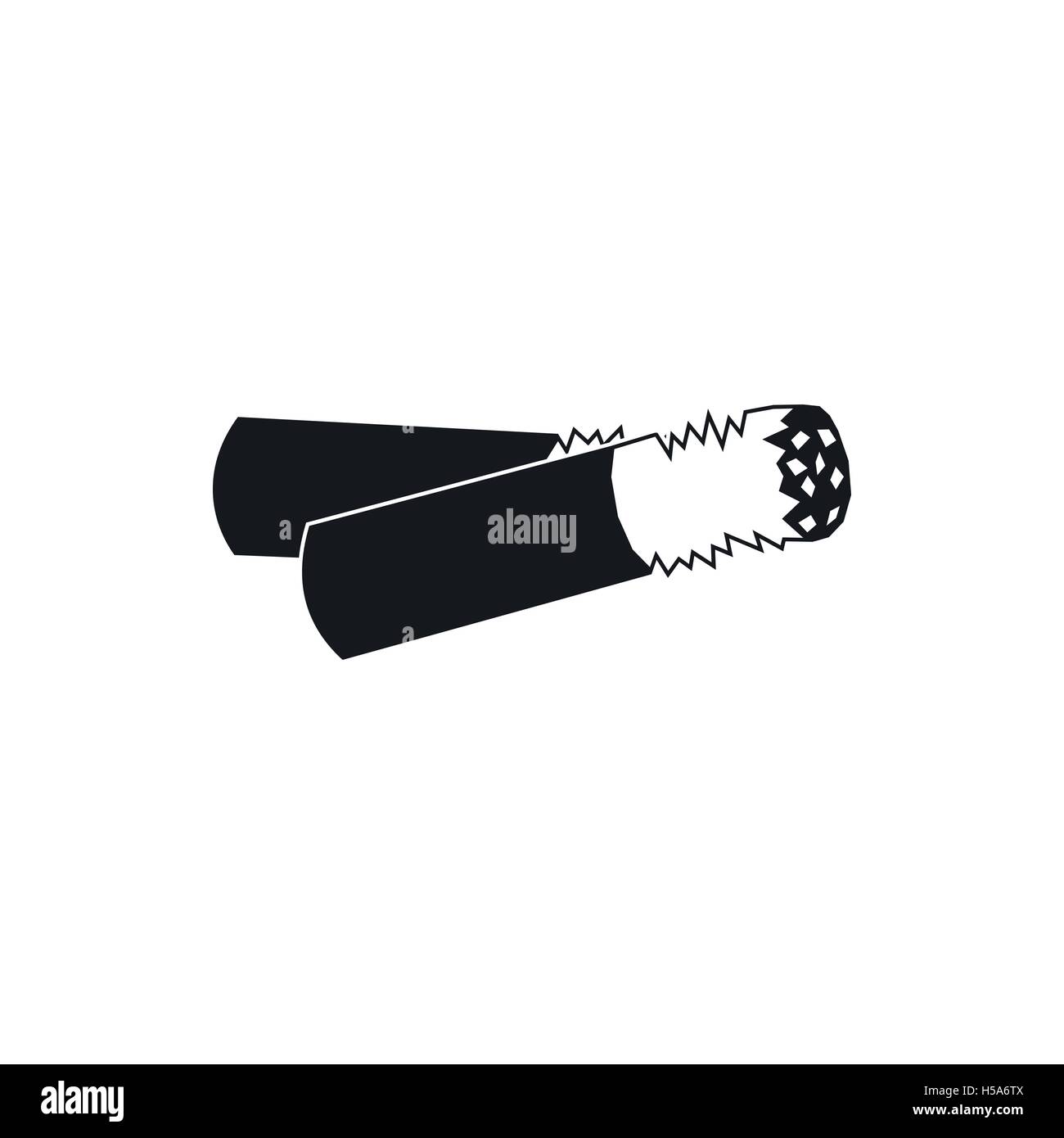 Cigarette butt icon, simple style Stock Vector Image & Art - Alamy