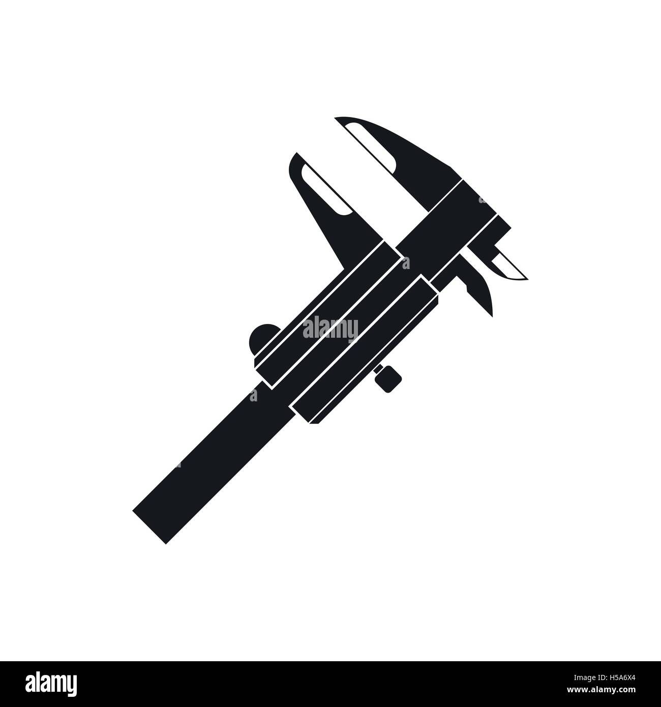 Calipers icon in simple style Stock Vector Image & Art - Alamy