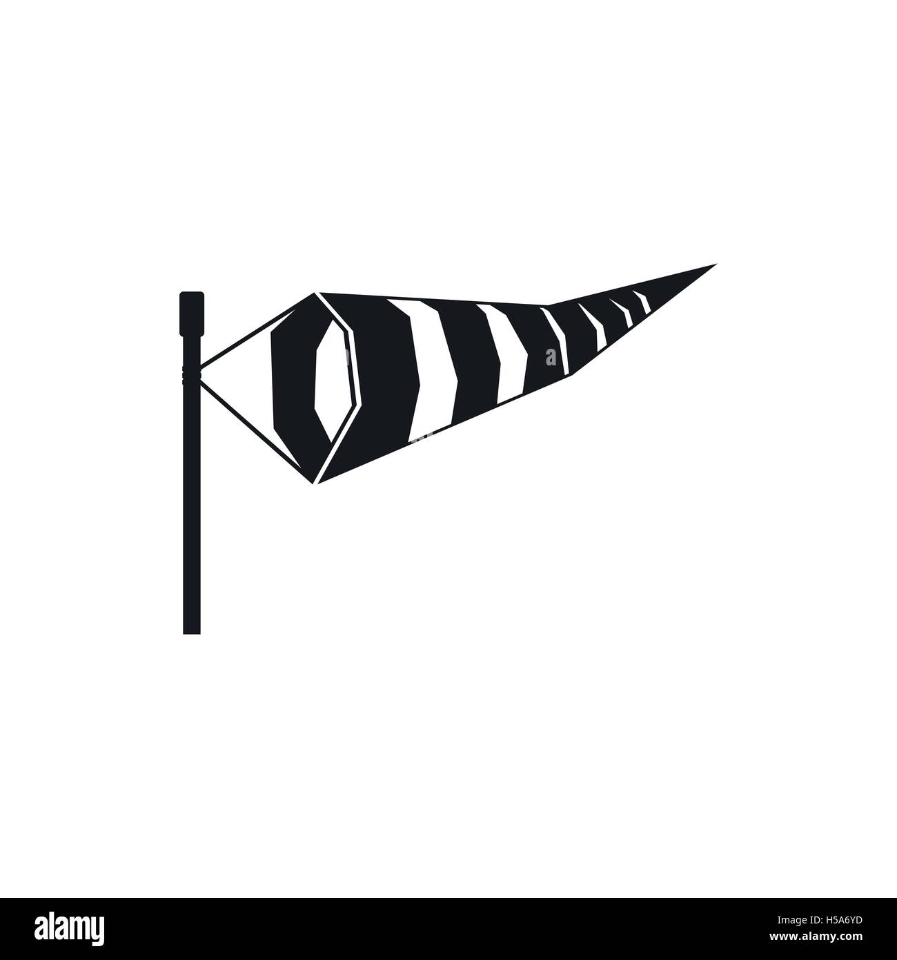 Windsock icon in simple style Stock Vector Image & Art - Alamy