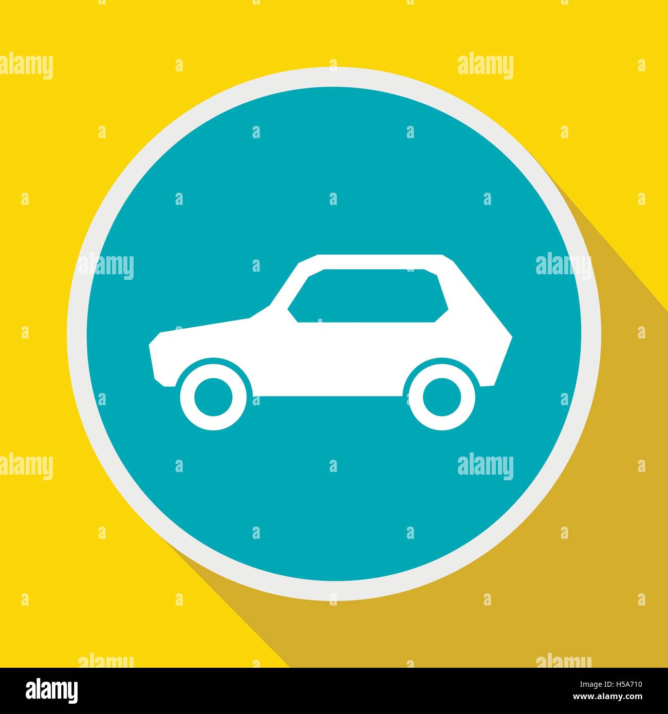 Only motor vehicles allowed road sign icon Stock Vector Image & Art - Alamy