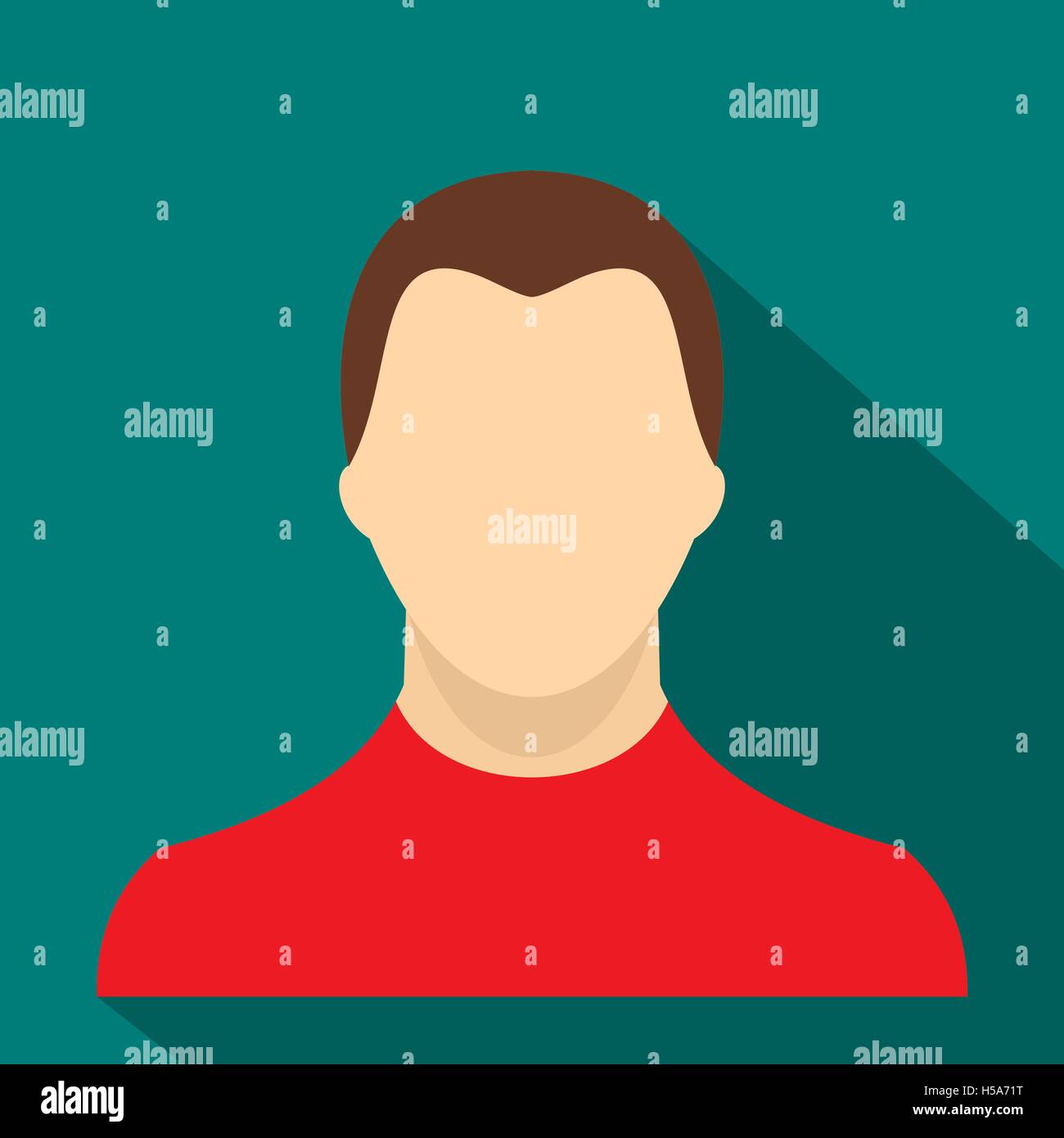 User icon, flat style Stock Vector Image & Art - Alamy