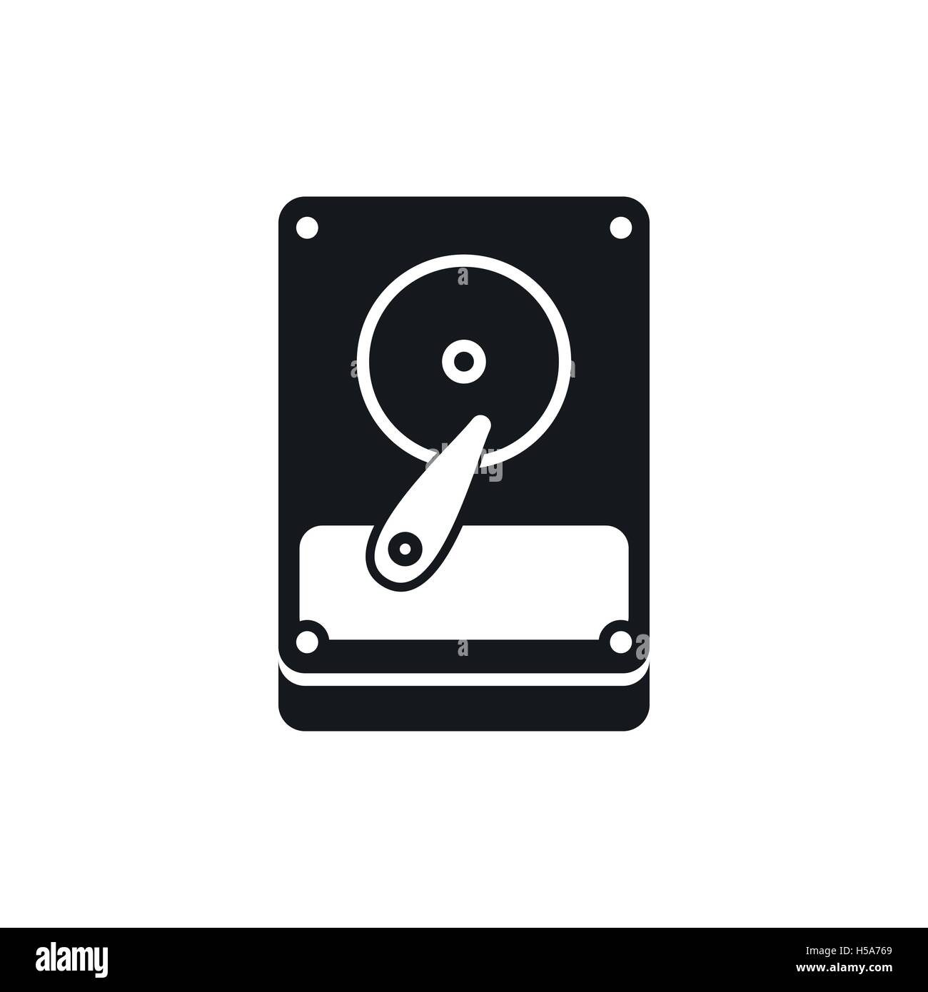 HDD icon, simple style Stock Vector Image & Art - Alamy