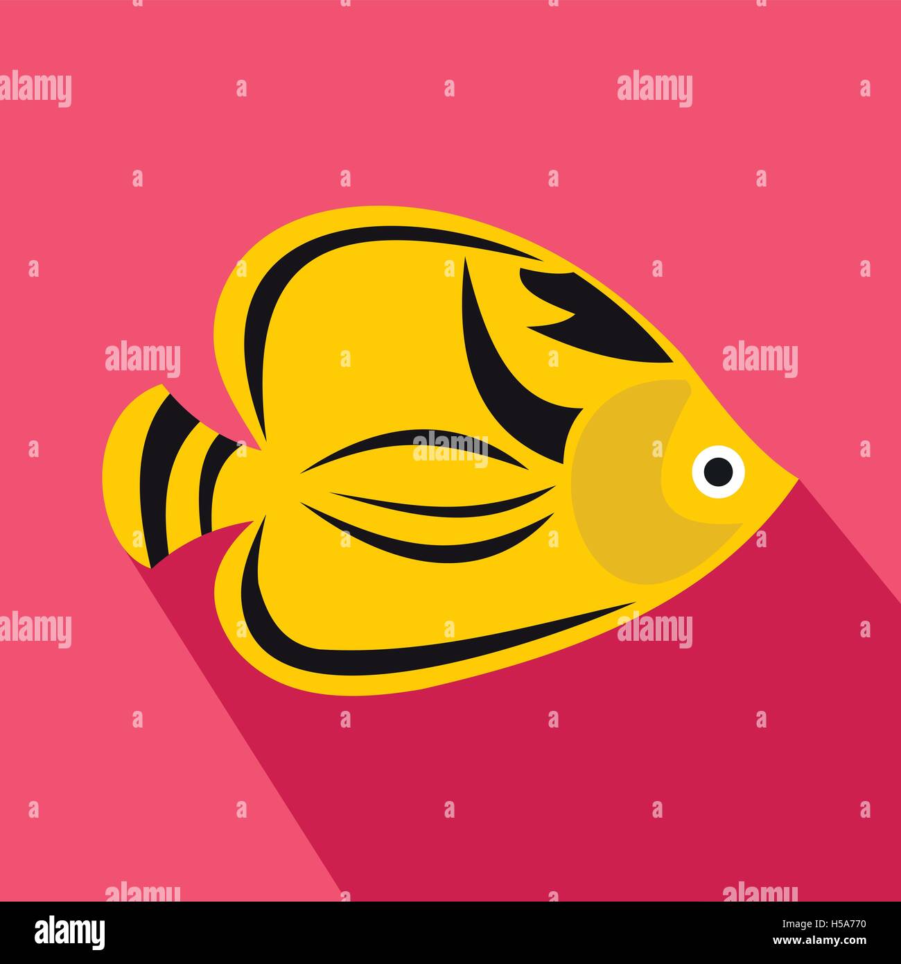 Tang yellow and aquarium Stock Vector Images - Alamy