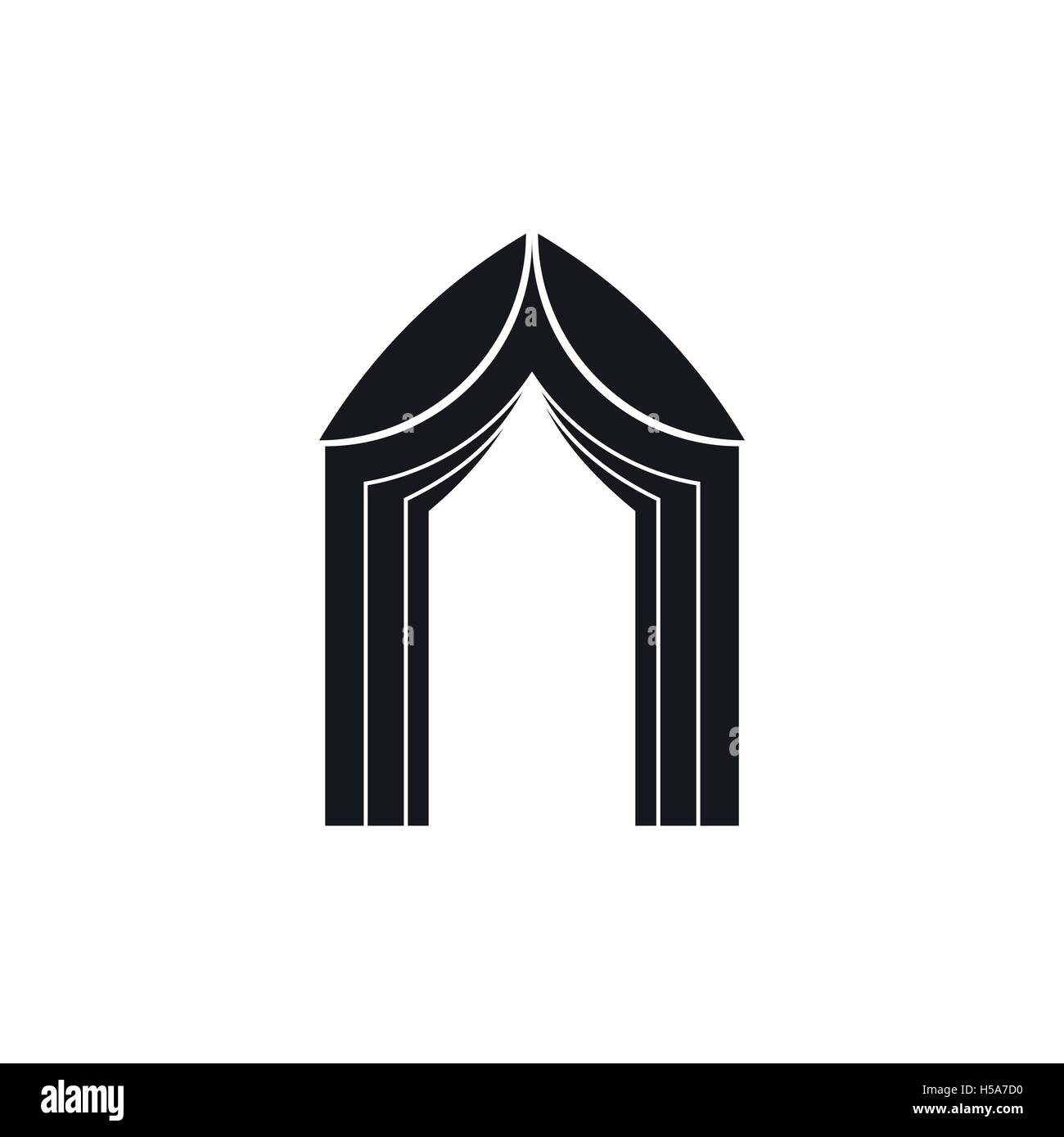 Arch icon, simple style Stock Vector Image & Art - Alamy