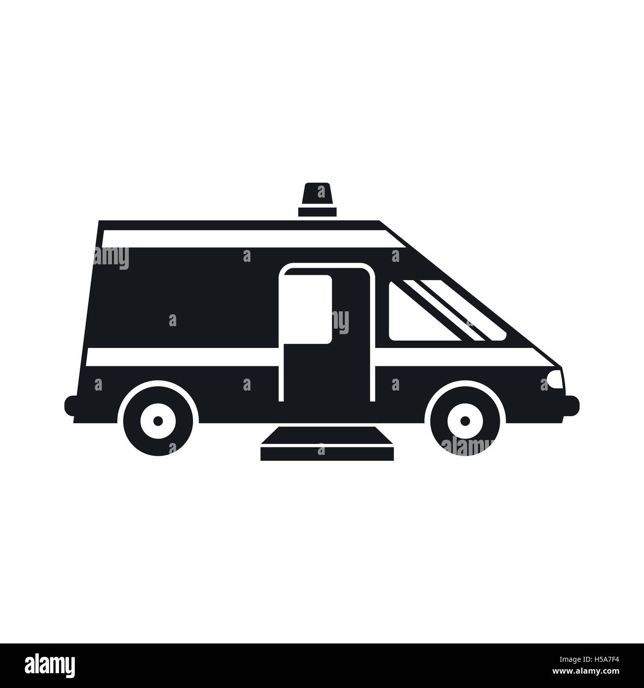 Ambulance icon, simple style Stock Vector Image & Art - Alamy