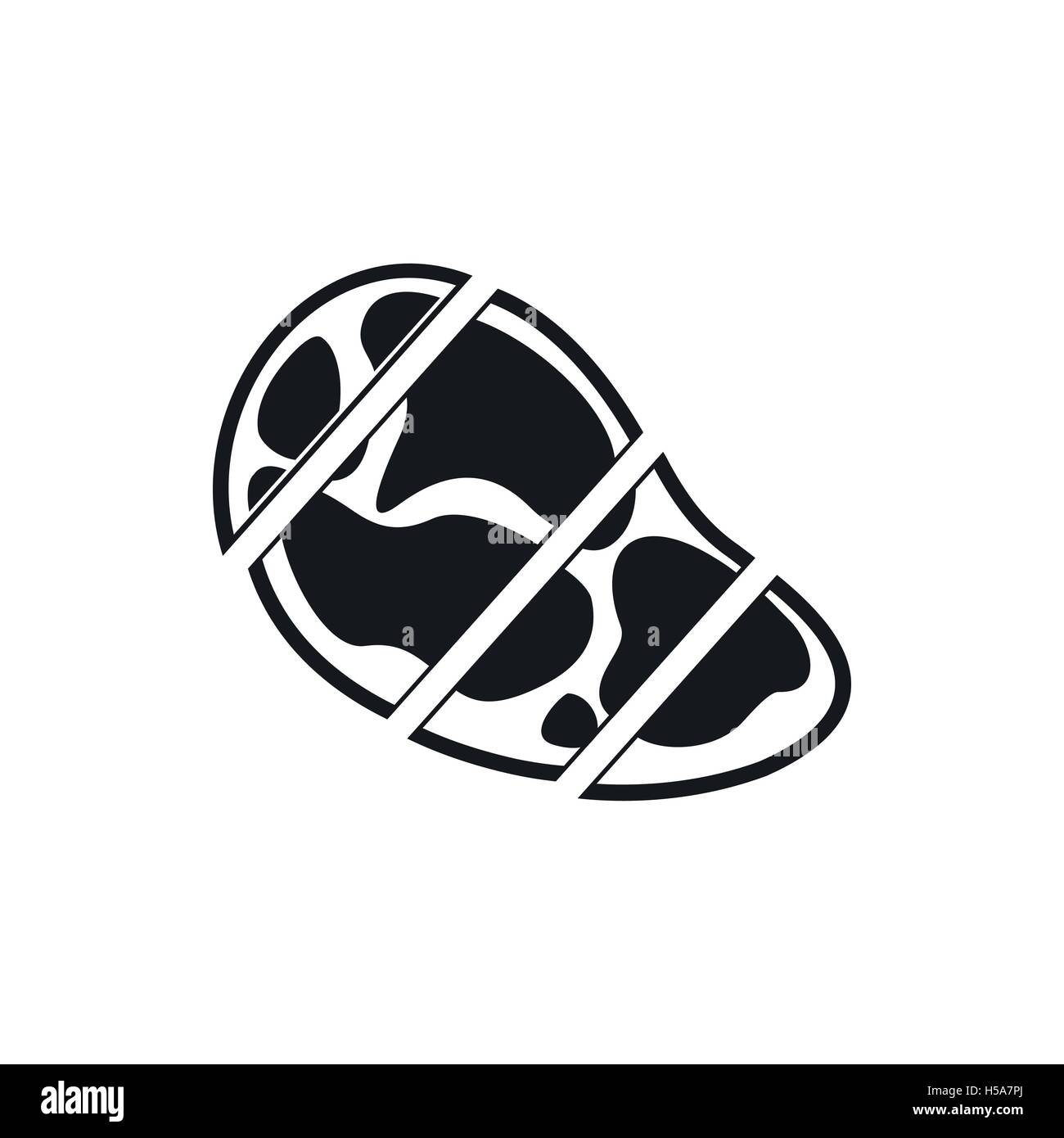 Steak Icon, simple style Stock Vector Image & Art - Alamy