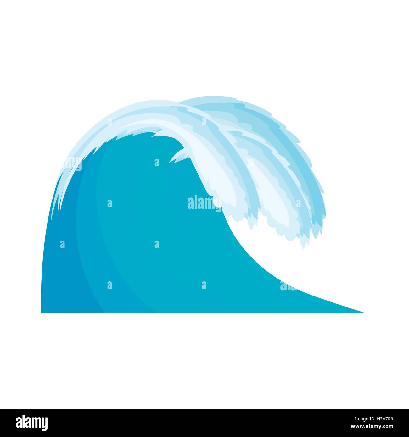 Water Wave icon Stock Vector Image & Art - Alamy