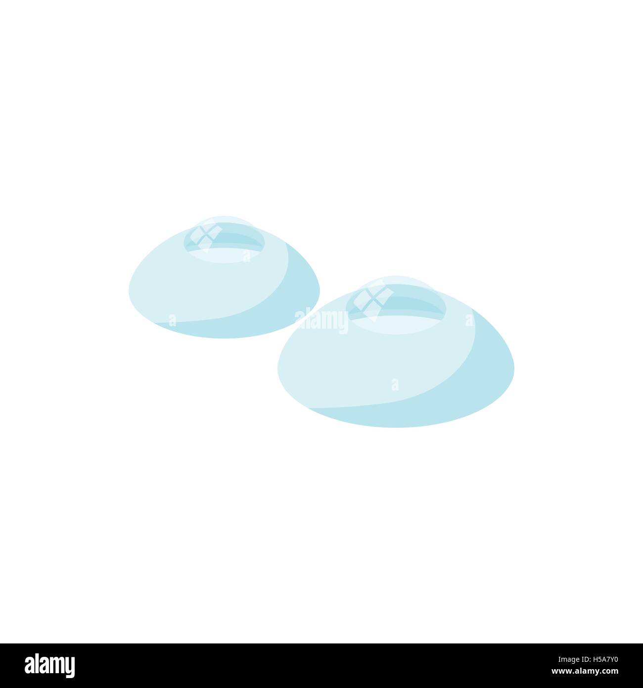 Contact lenses icon, cartoon style Stock Vector Image & Art - Alamy