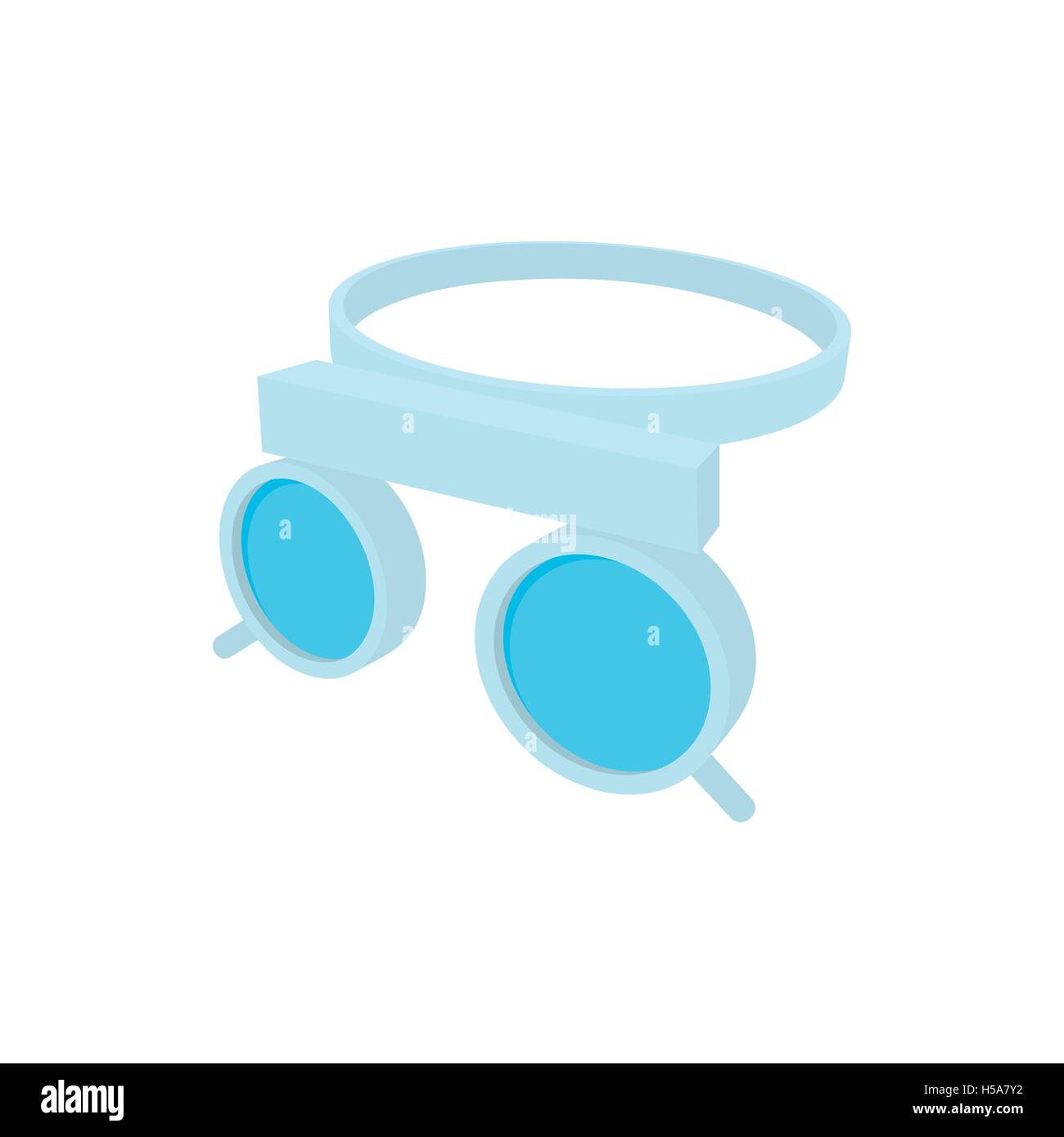 Ophthalmic trial frame Cut Out Stock Images & Pictures - Alamy