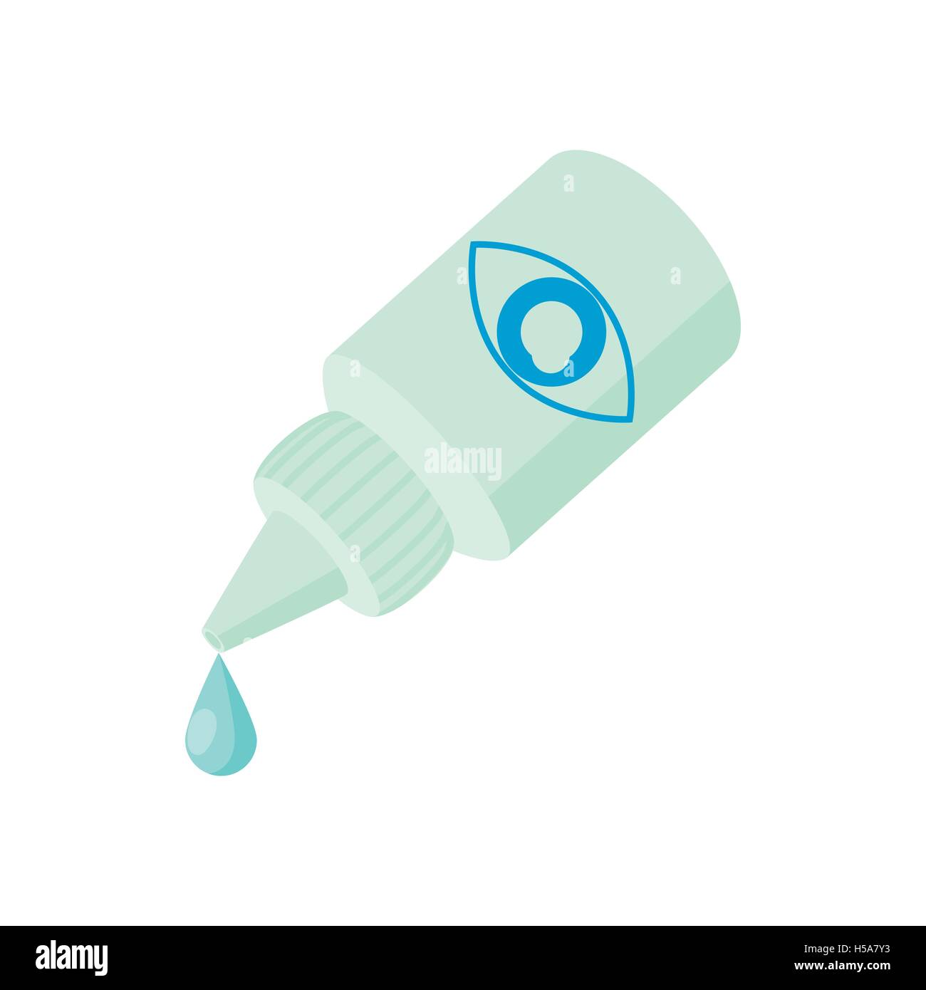 Bottle for eye drops icon, cartoon style Stock Vector Image & Art - Alamy