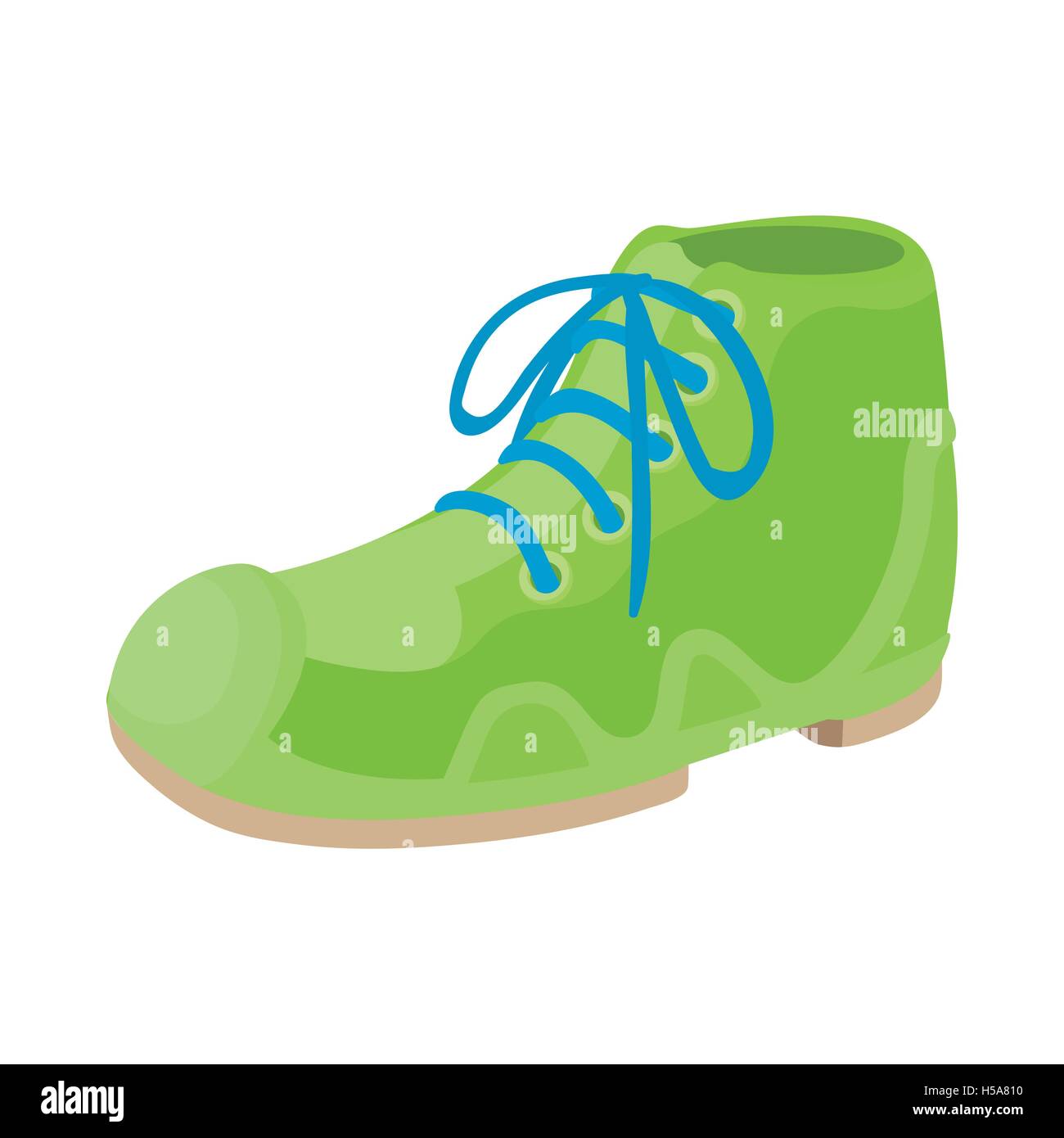 Green boot icon in cartoon style Stock Vector Image & Art - Alamy