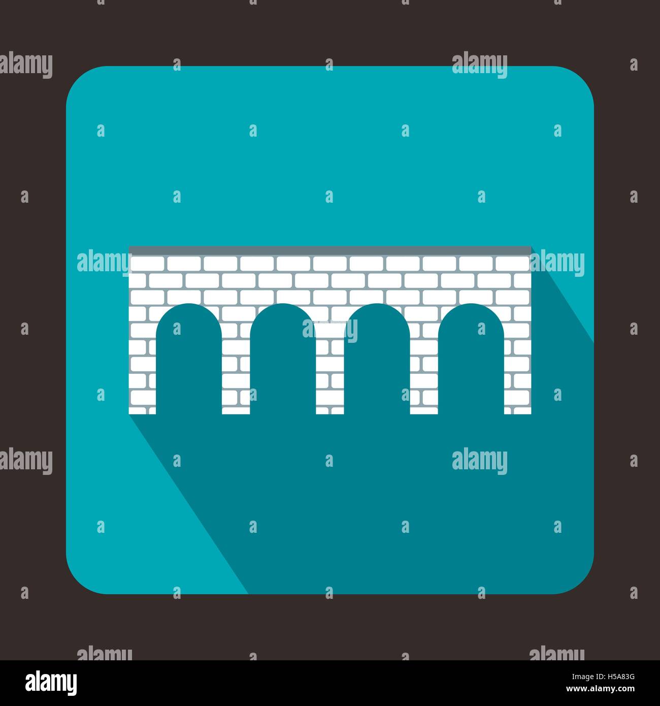 Business bay crossing bridge Stock Vector Images - Alamy