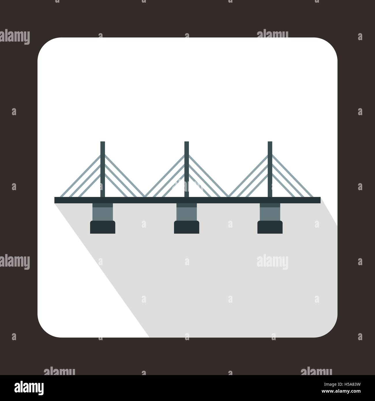 Triangular bridge Stock Vector Images - Alamy