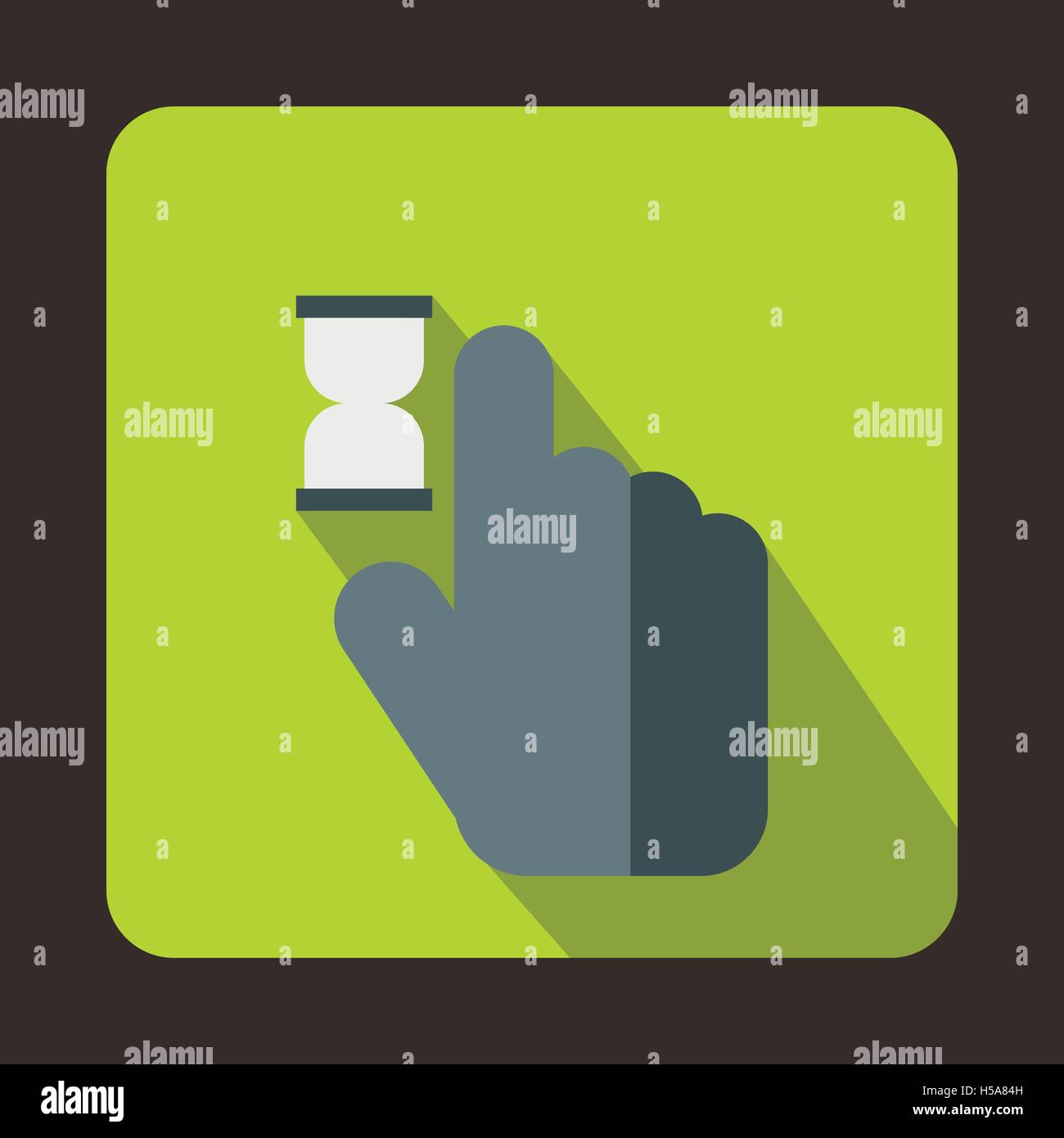 Mouse cursor waiting icon, flat style Stock Vector Image & Art - Alamy