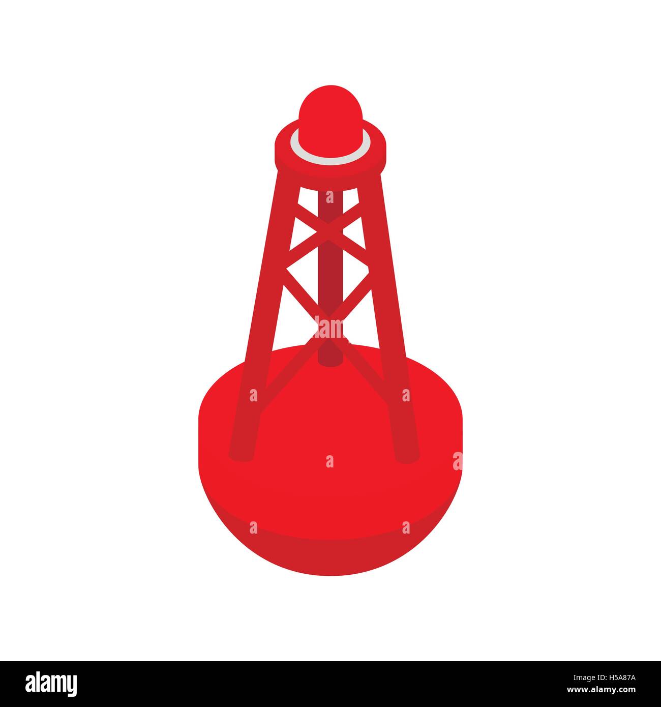 Navigational buoy Stock Vector Images - Alamy
