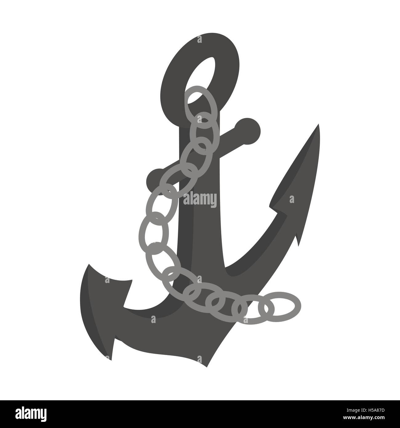 Anchor icon, isometric 3d style Stock Vector Image & Art - Alamy