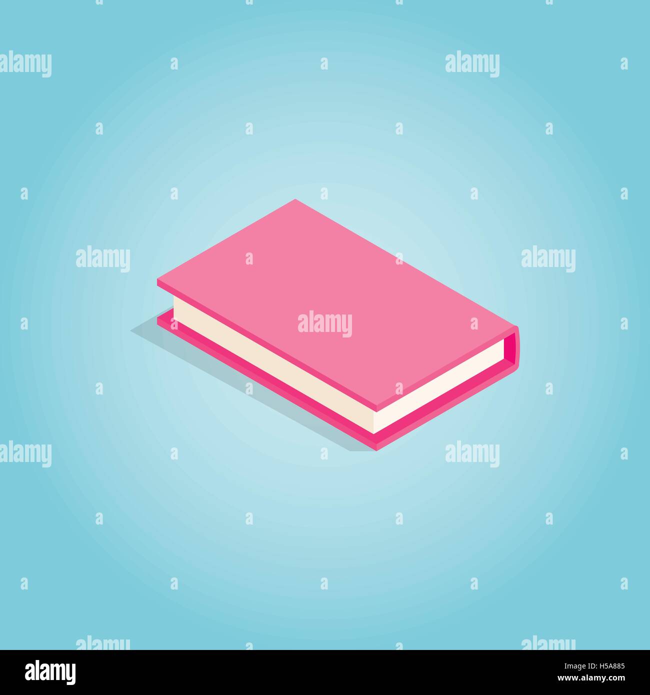 Pink book icon, isometric 3d style Stock Vector Image & Art - Alamy