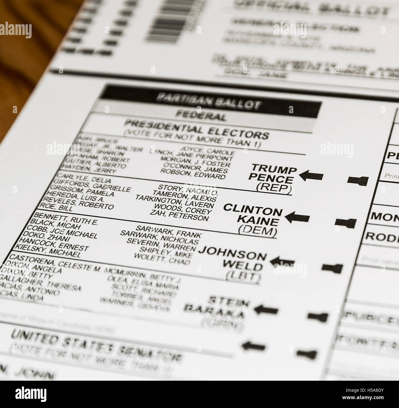 Selective focus party politics hi-res stock photography and images - Alamy