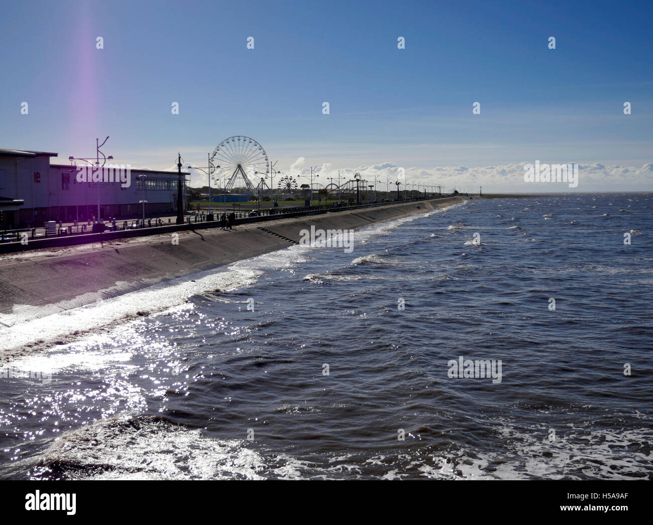 Southport at high tide hi-res stock photography and images - Alamy