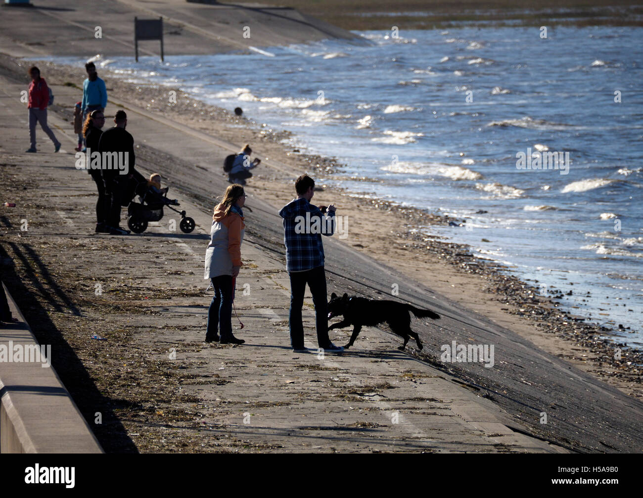 Southport at high tide hi-res stock photography and images - Alamy