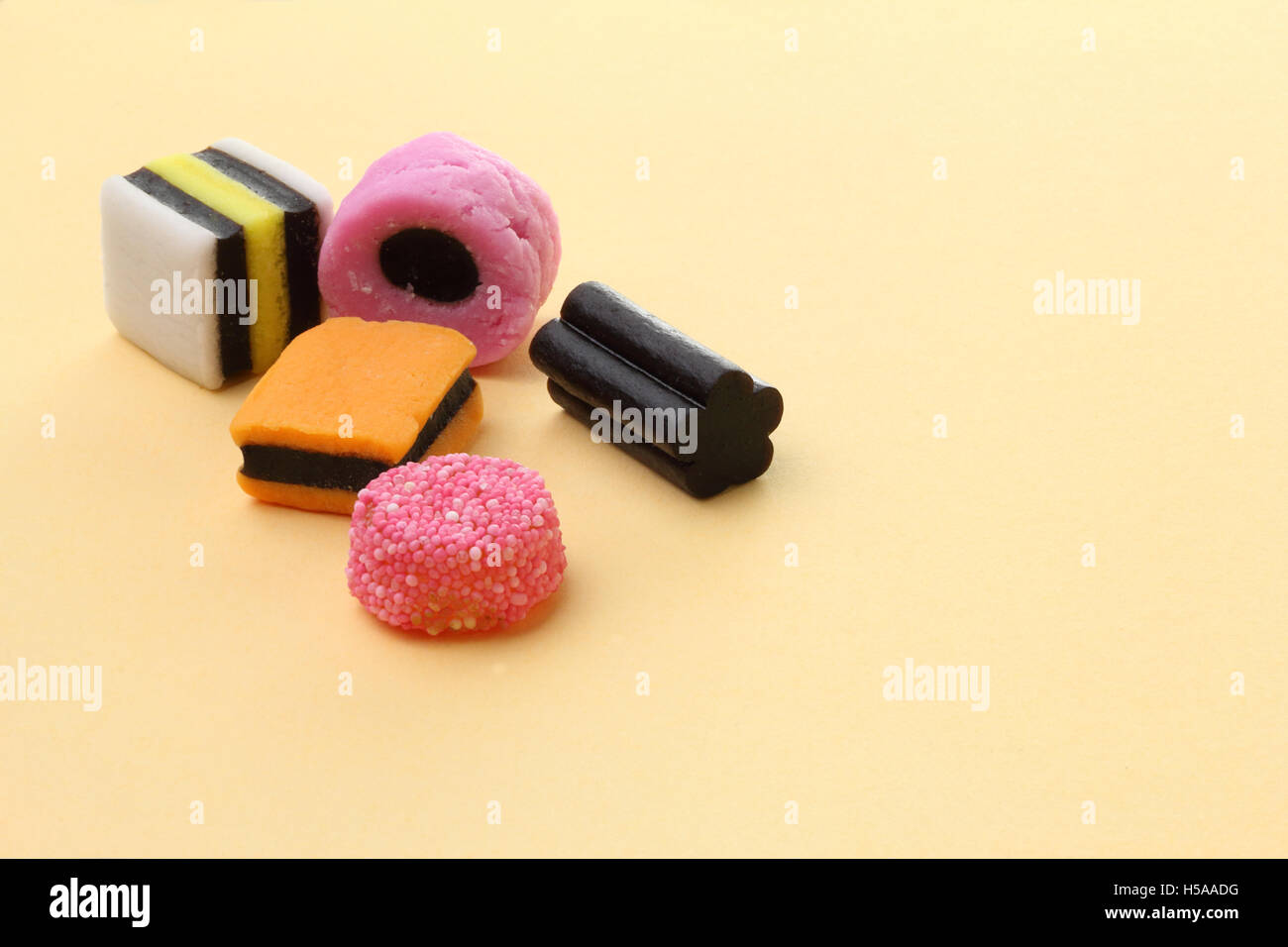Licorice all sorts hi-res stock photography and images - Alamy