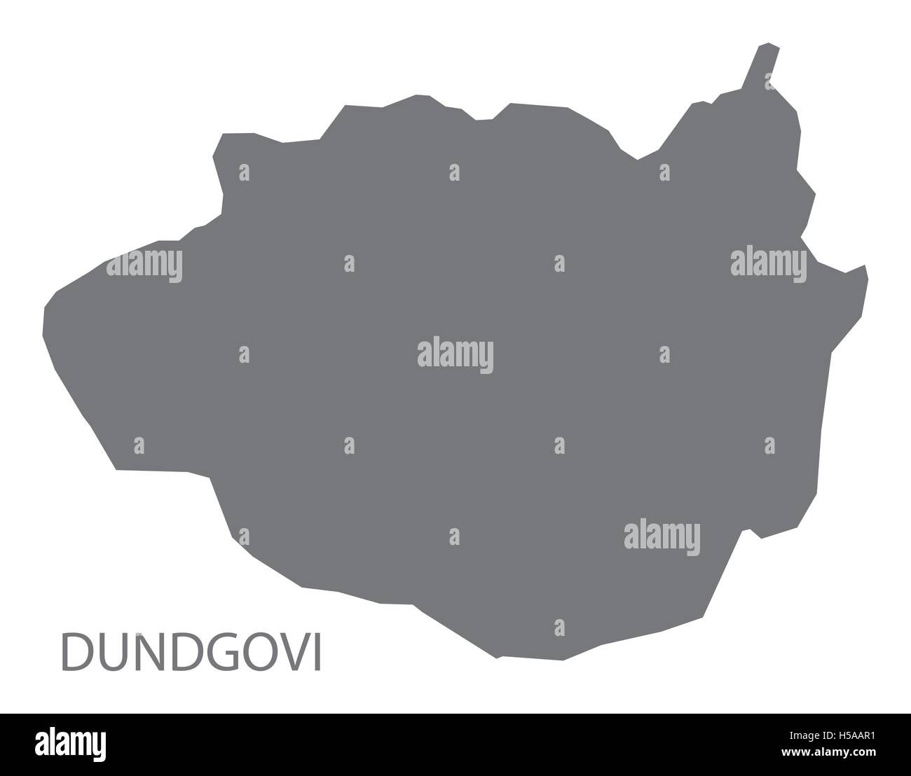 Dundgovi vector map hi-res stock photography and images - Alamy