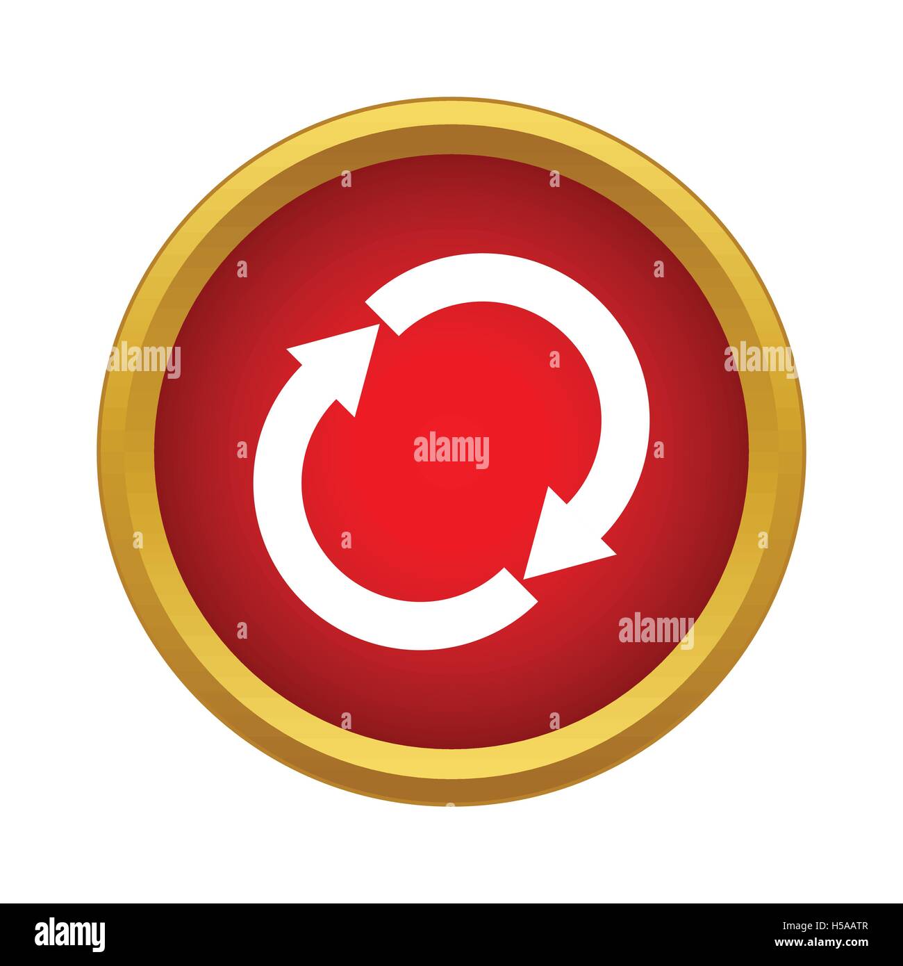 Reload icon, simple style Stock Vector Image & Art - Alamy