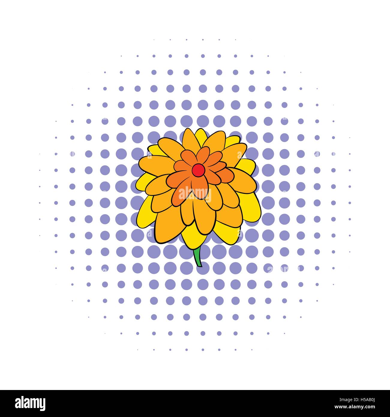 Calendula officinalis summer Stock Vector Images - Alamy