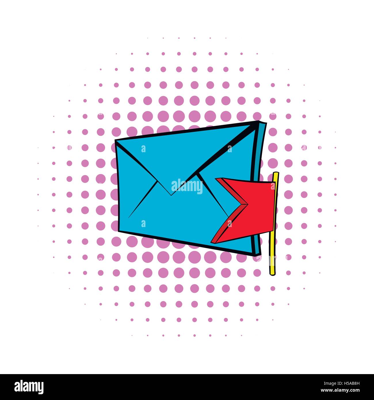 Receiving Flag Stock Vector Images - Alamy