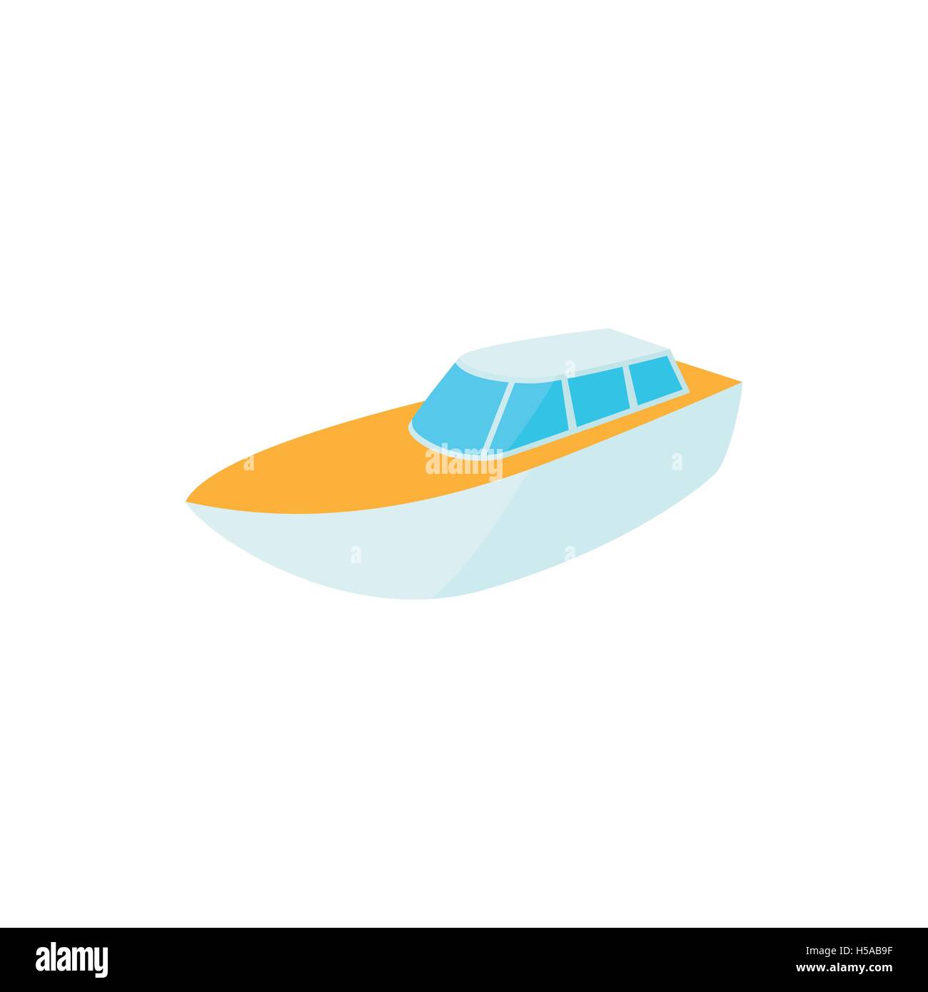 Boat icon, cartoon style Stock Vector Image & Art - Alamy