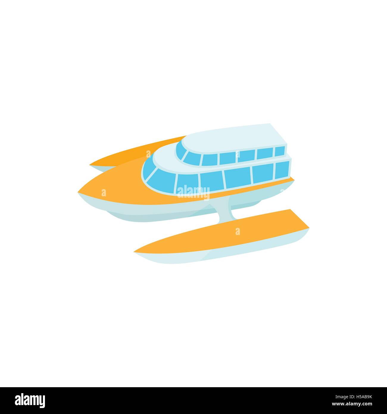 Boat icon, cartoon style Stock Vector Image & Art - Alamy