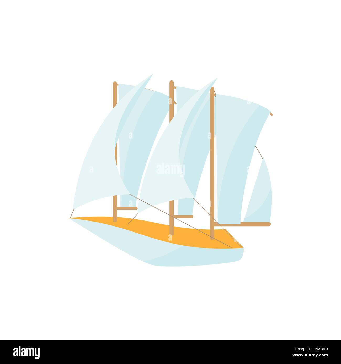 Boat icon, cartoon style Stock Vector Image & Art - Alamy