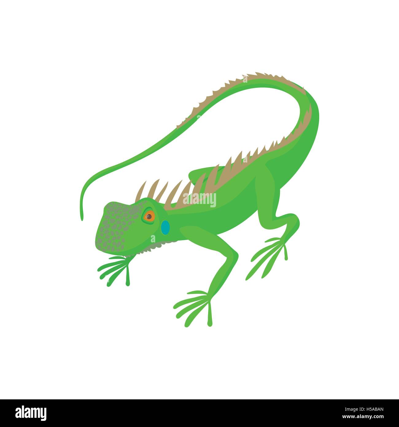 Lizard icon, cartoon style Stock Vector Image & Art - Alamy