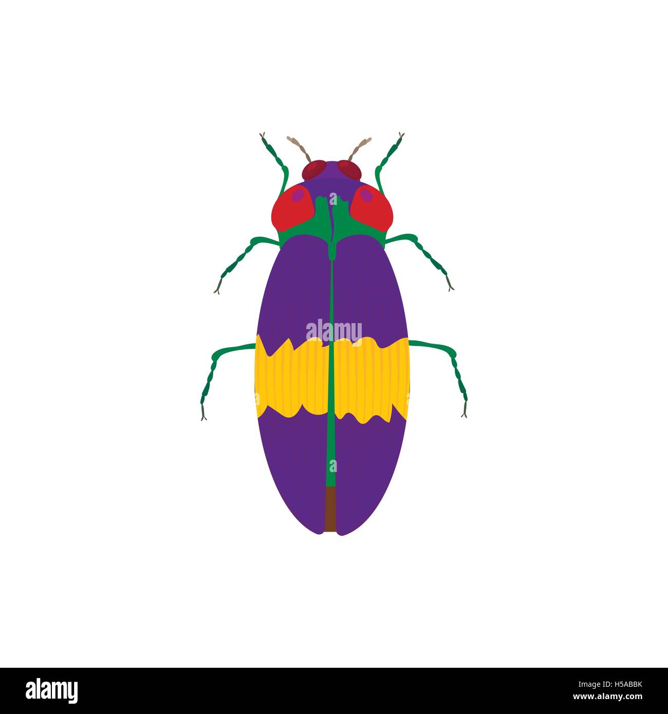 Bug icon, cartoon style Stock Vector Image & Art - Alamy
